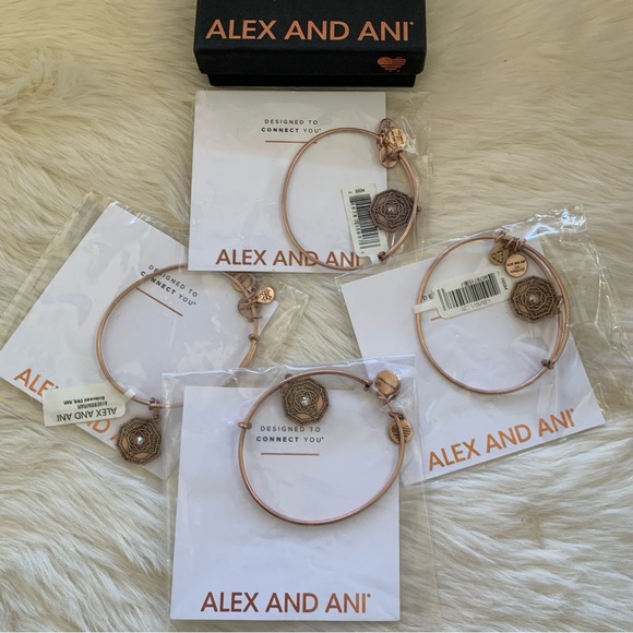 Alex and Ani | Jewelry | Nwt Alex And Ani Rose Gold Bridesmaid Wedding ...